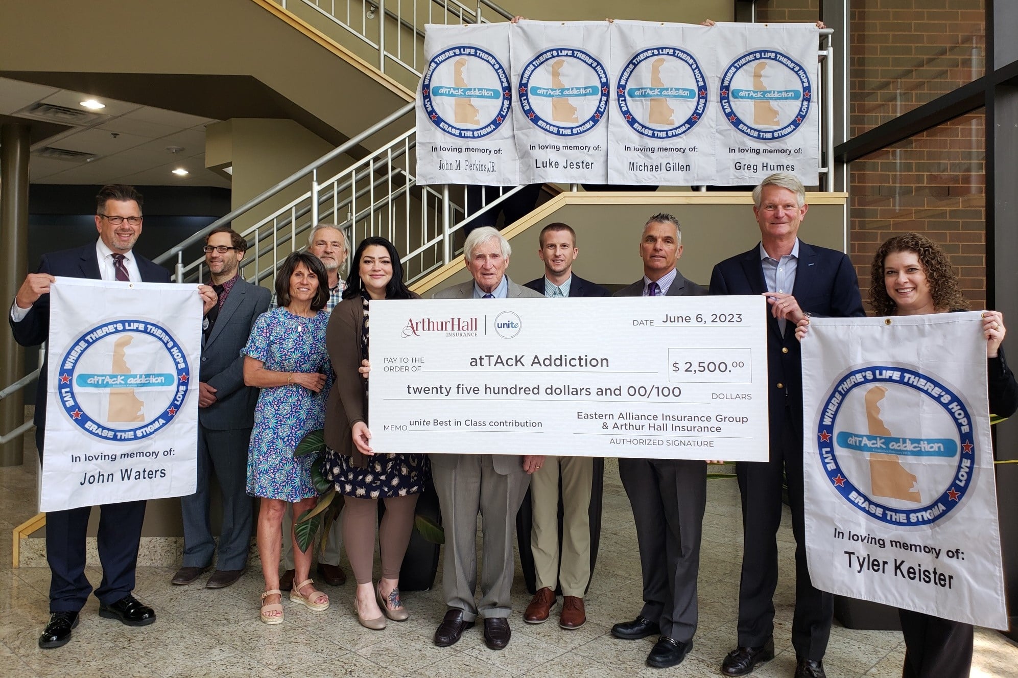 Arthur Hall Insurance Named Best in Class & Donates to Non-Profit ...